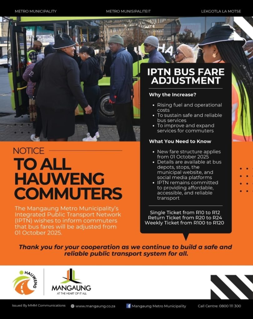 News – Mangaung Metropolitan Municipality